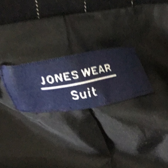 Jones Wear | Jackets & Coats | Jones Wear Suit Jacket Black White Lined ...
